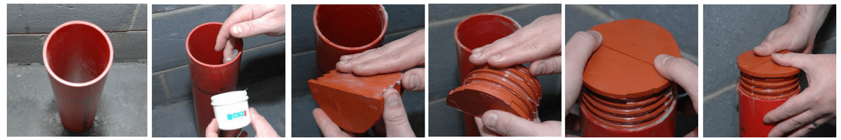 CSD Slipsil WaterStop管道密封塞 - 湿条件管道密封 - 188bet体育网站登录,188bet金宝搏亚洲体真人